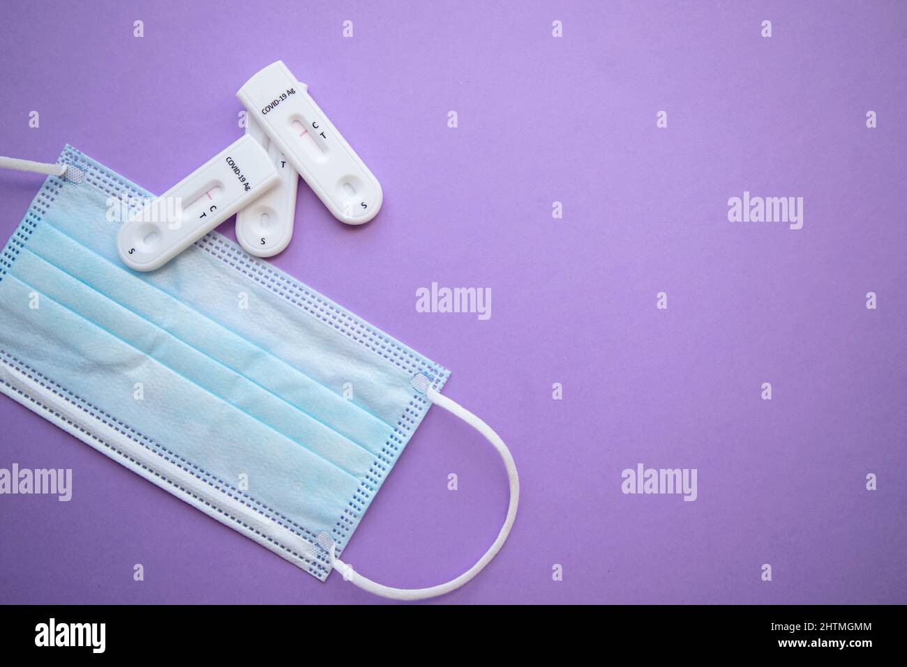 Test kit for viral disease COVID-19 Stock Photo - Alamy