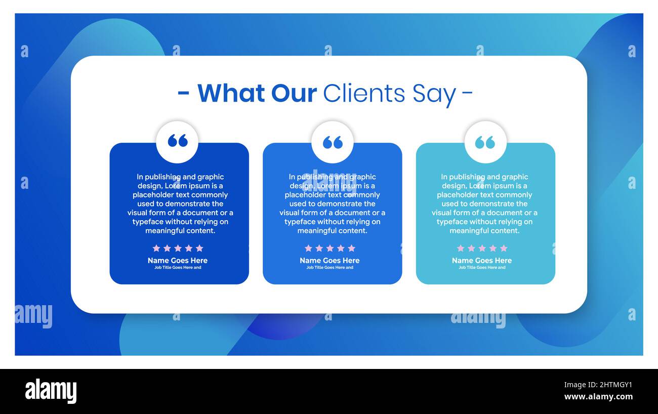 Creative Testimonial banner, Quote , Infographic, Banner Template ...