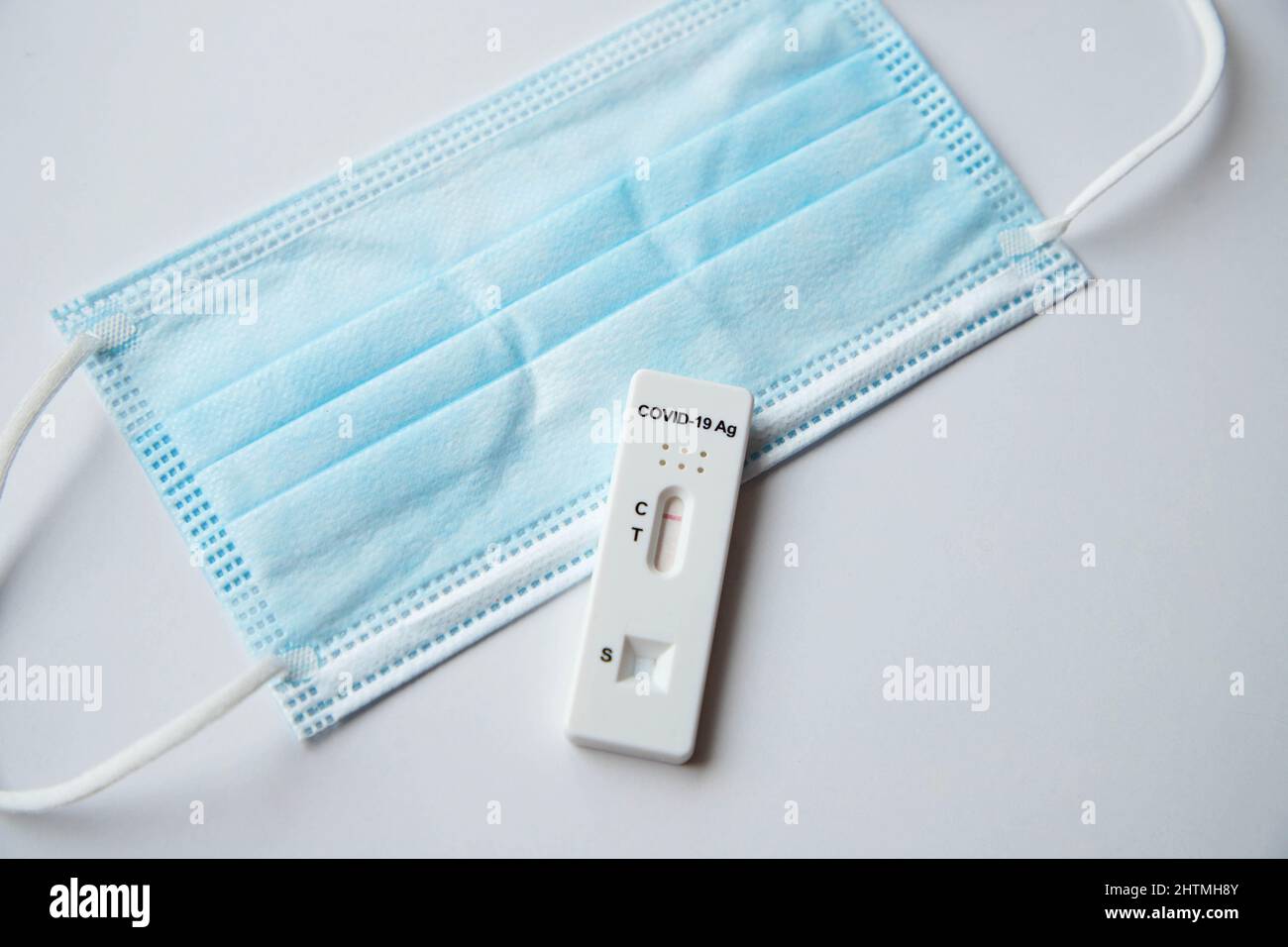 Test kit for viral disease COVID-19 Stock Photo - Alamy