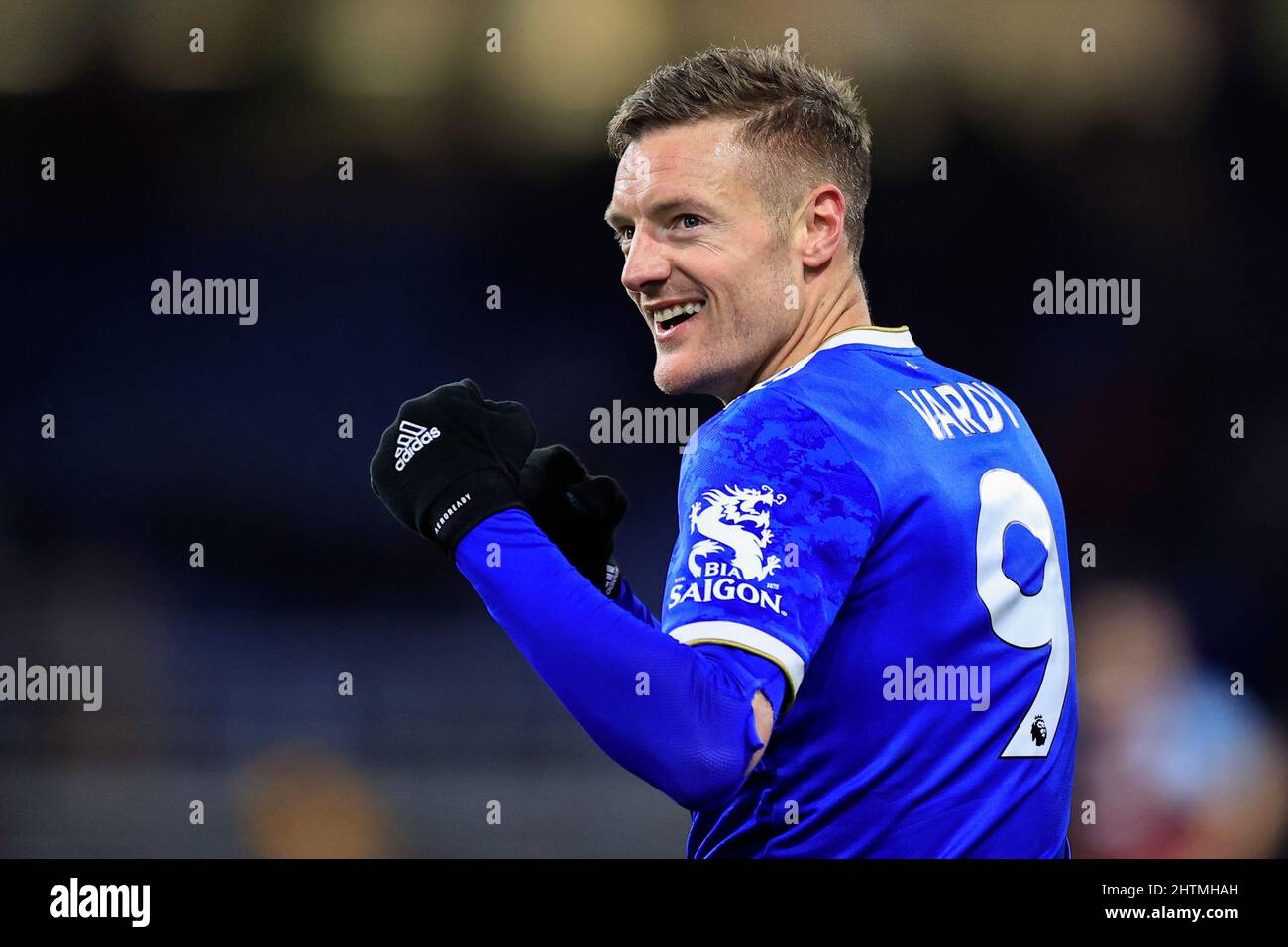 Leicester city celebrates scoring hi-res stock photography and images ...