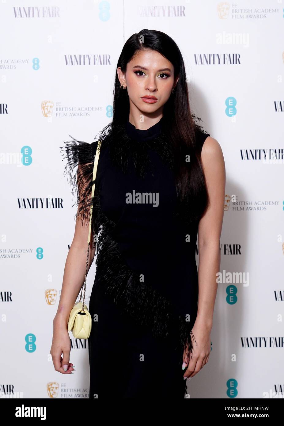 Daniela Norman arrives at 180 Strand in London for the Vanity Fair EE ...