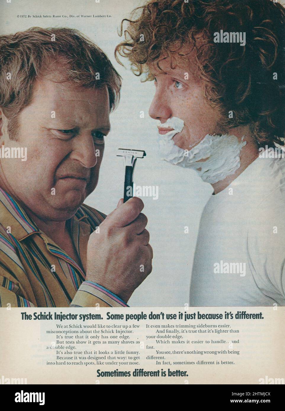 Vintage 17 July 1972 "Sports Illustrated" magazine advert, USA Stock ...