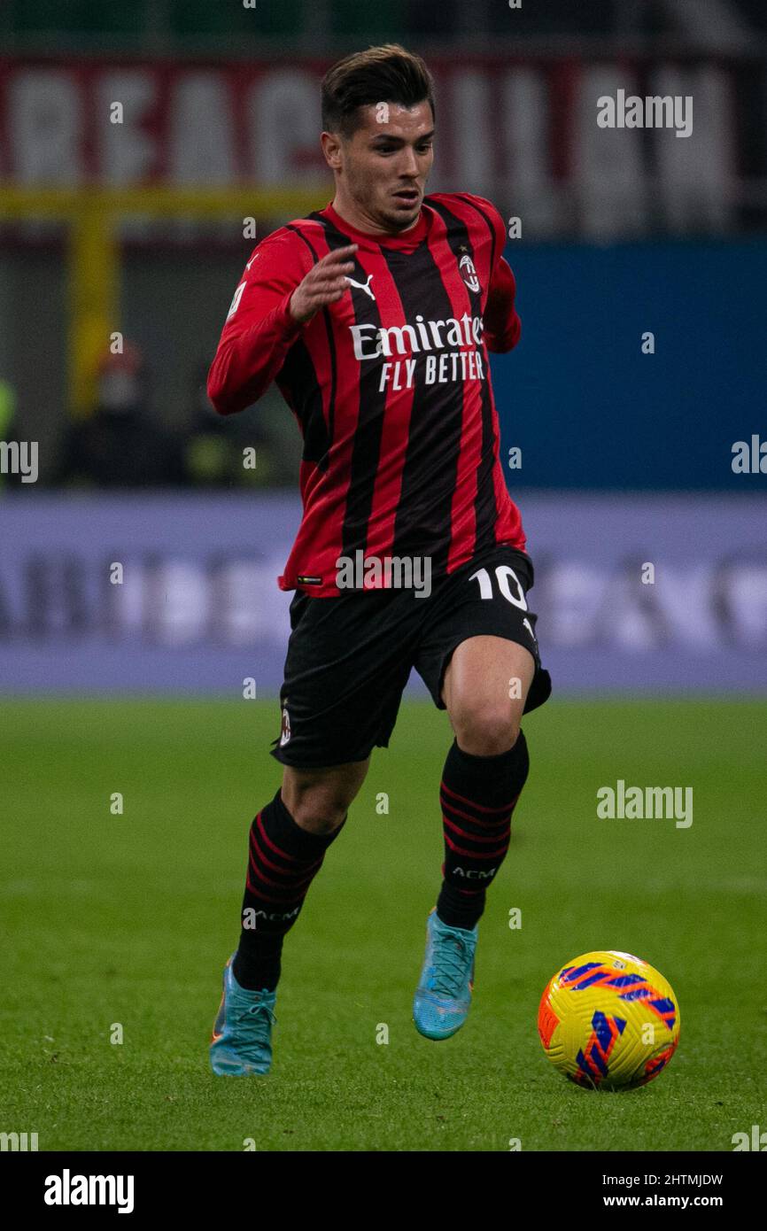 Brahim diaz celebration hi-res stock photography and images - Alamy