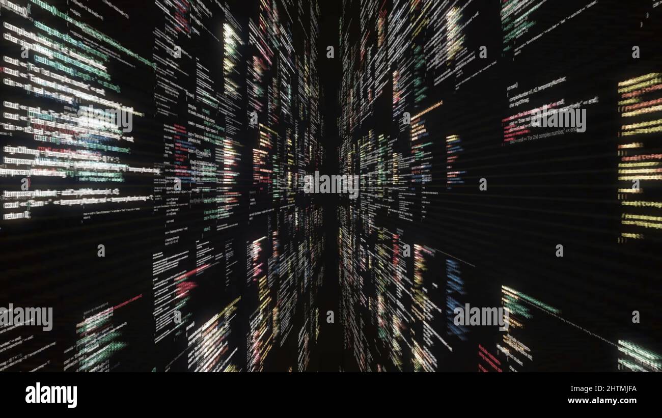 Glitch text animation hi-res stock photography and images - Alamy