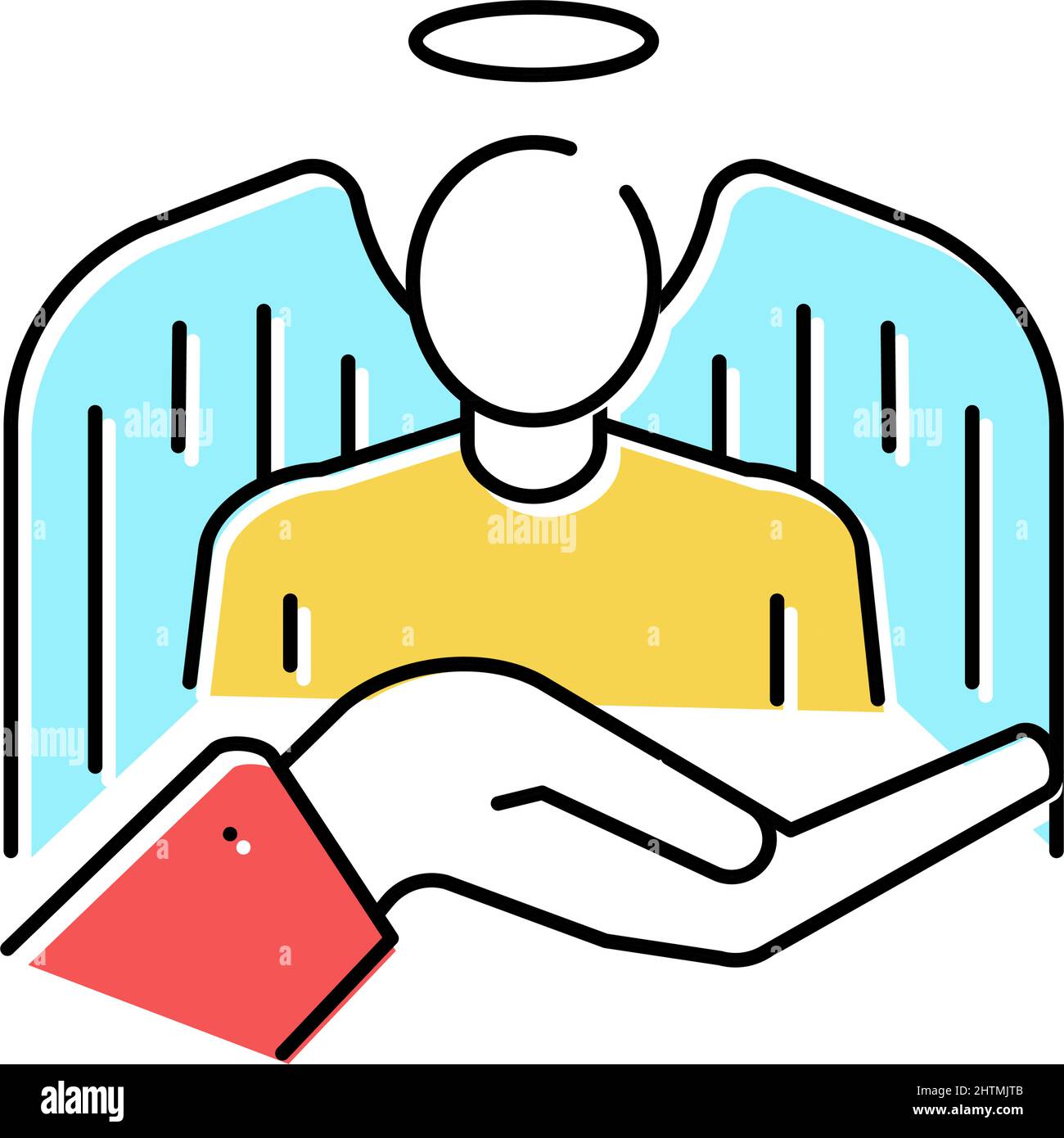 innocent law color icon vector illustration Stock Vector Image & Art ...