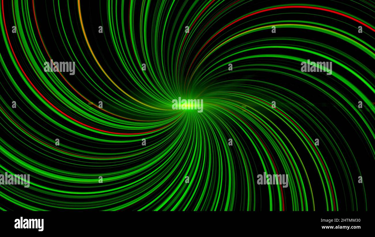 Colorful twisted shapes in rotating motion, seamless loop. Animation ...