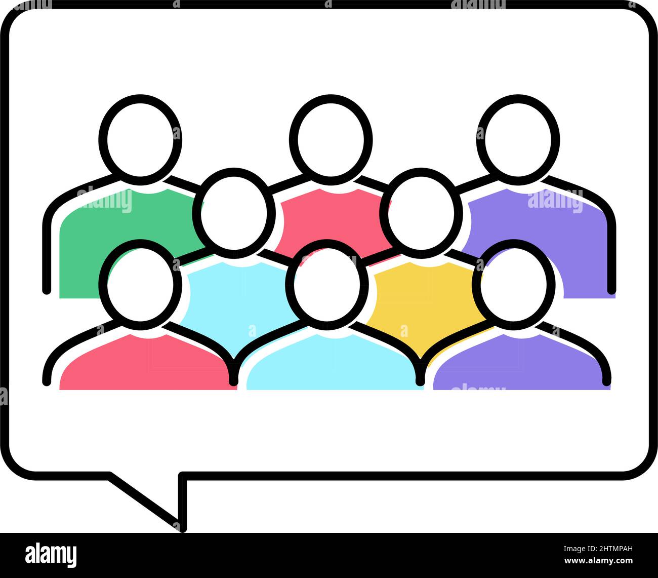 review of customer color icon vector illustration Stock Vector Image ...