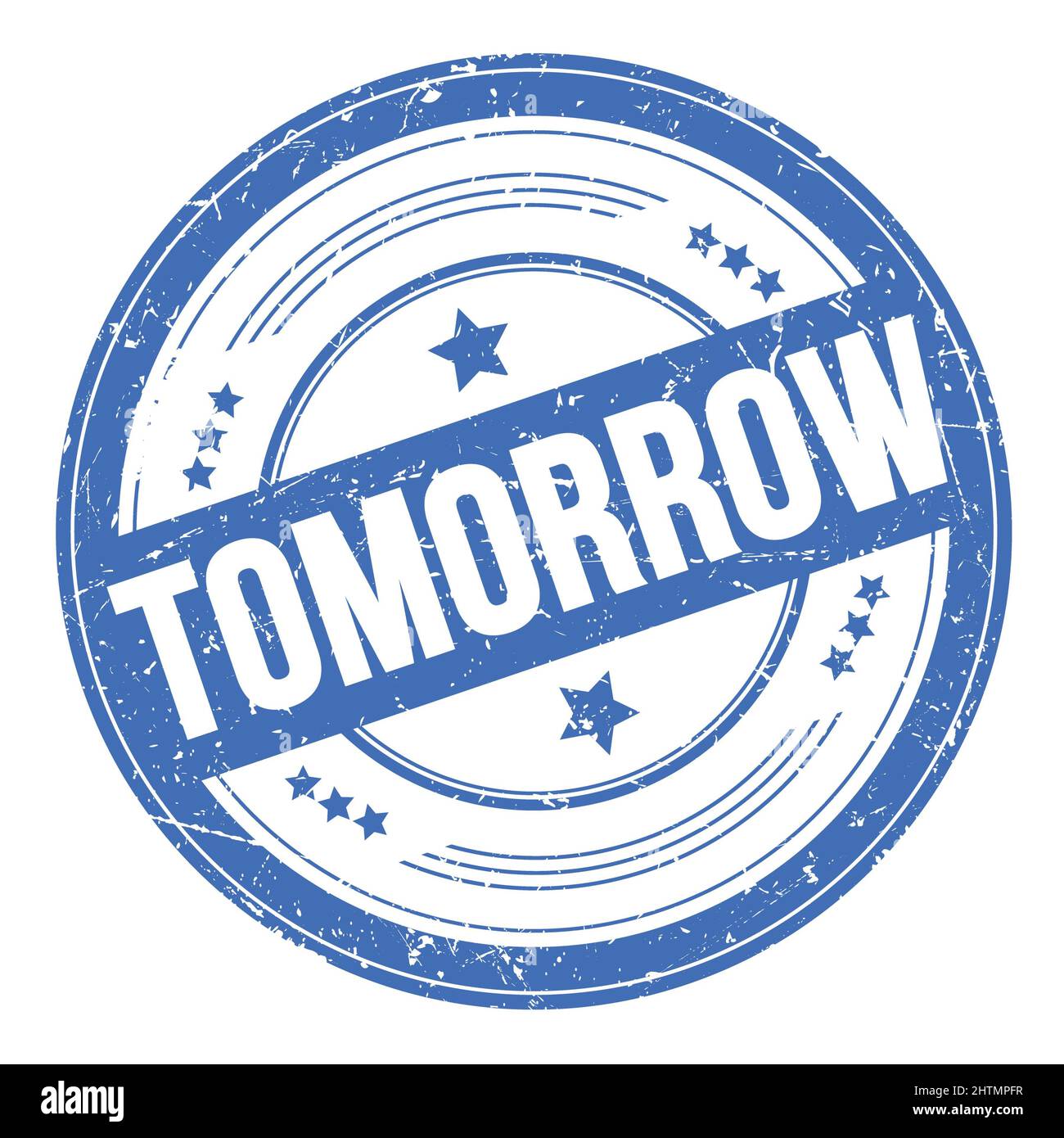 Tomorrow stamp Cut Out Stock Images & Pictures - Alamy