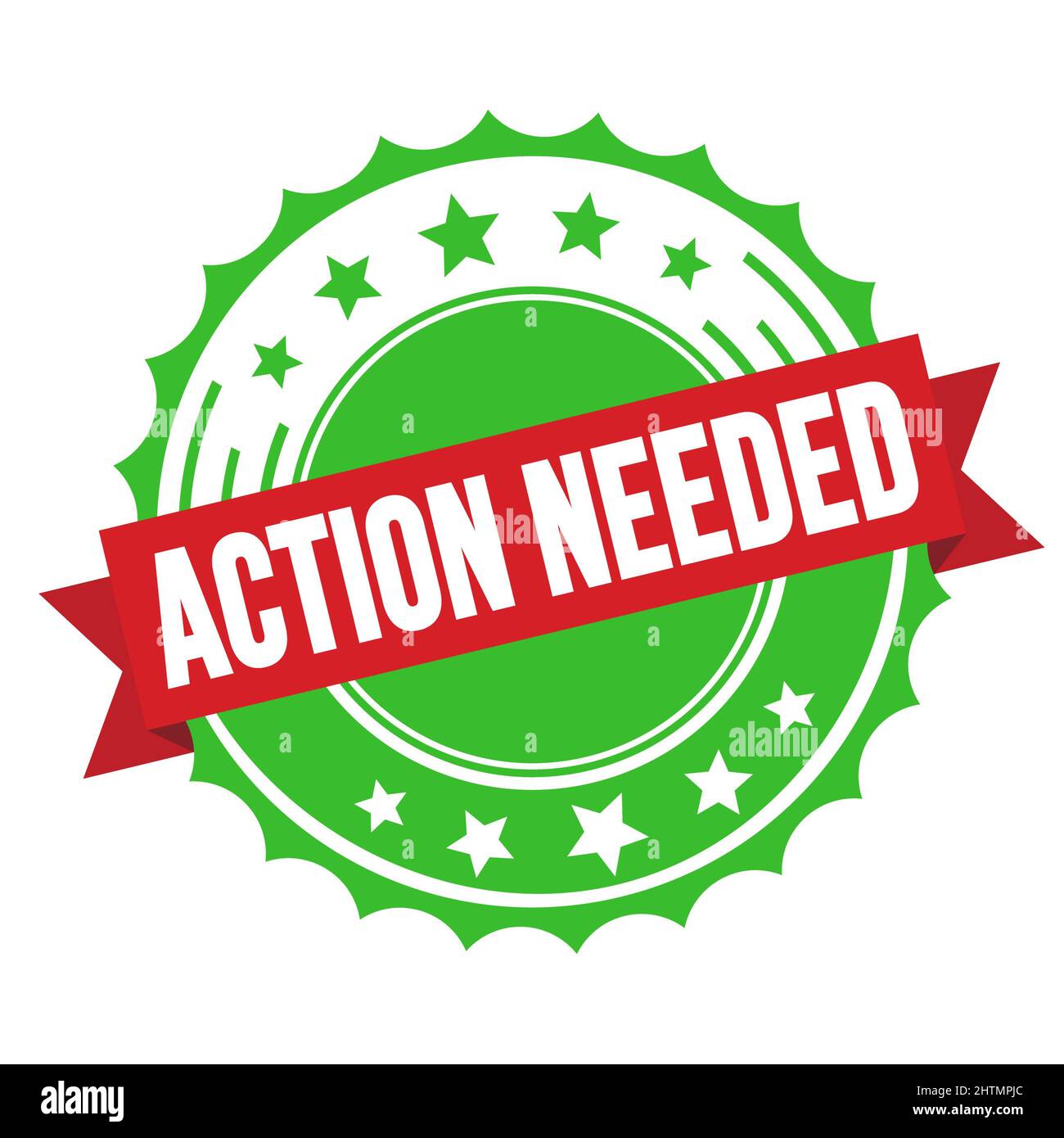 Action needed stamp hi-res stock photography and images - Alamy