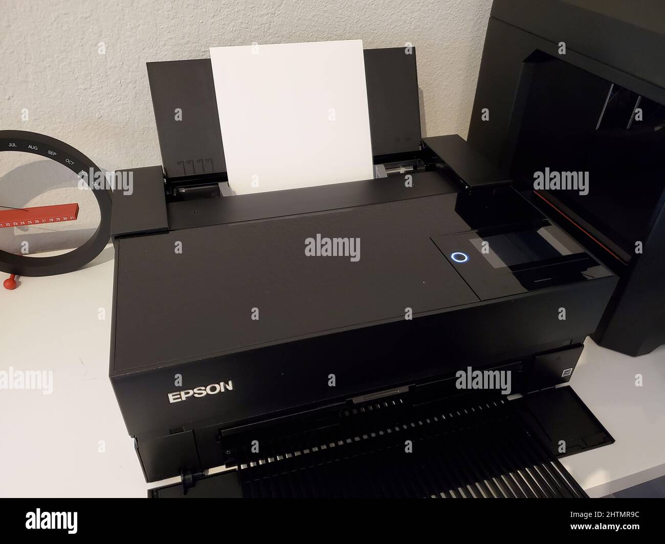 Epson SureColor P700 professional photo printer on a desk in Lafayette ...