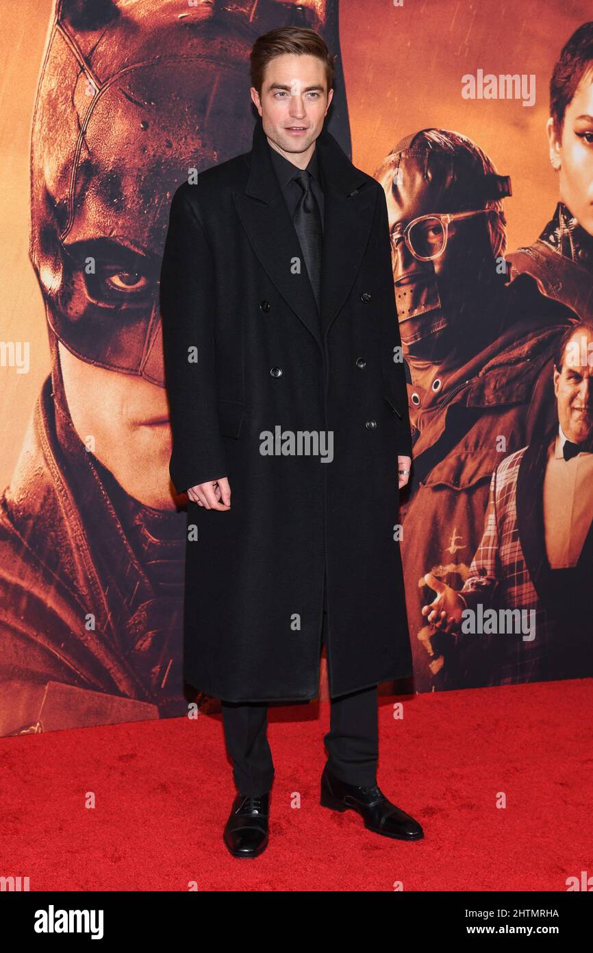 New York, USA. 01st Mar, 2022. Robert Pattinson attends the World ...