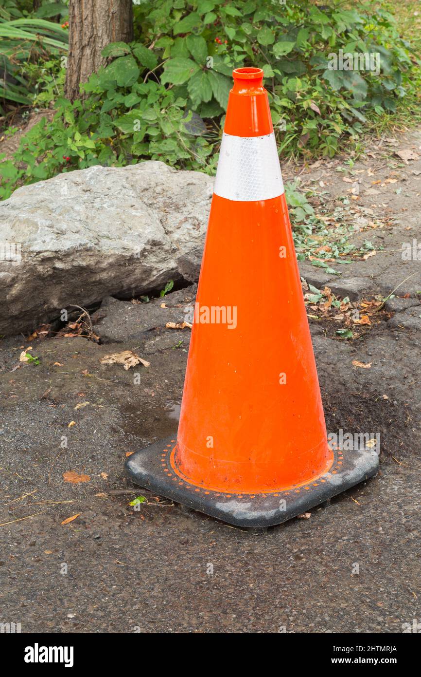Damaged cones hi-res stock photography and images - Alamy
