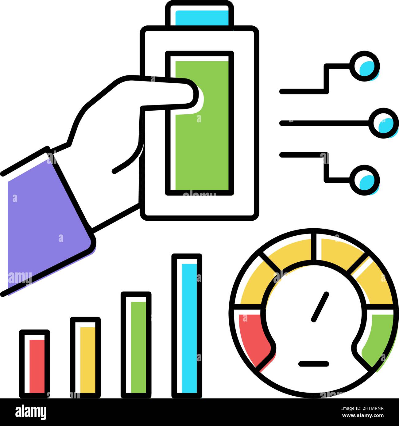 Battery operations Stock Vector Images - Alamy