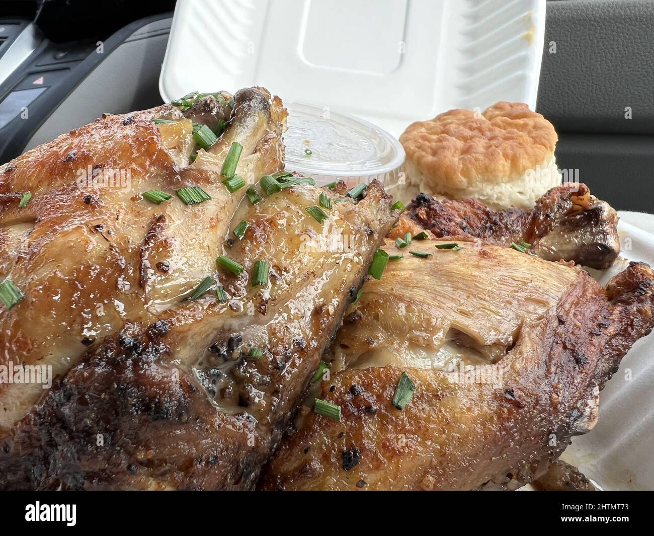 Rotisserie chicken takeout food from Proposition Chicken restaurant ...