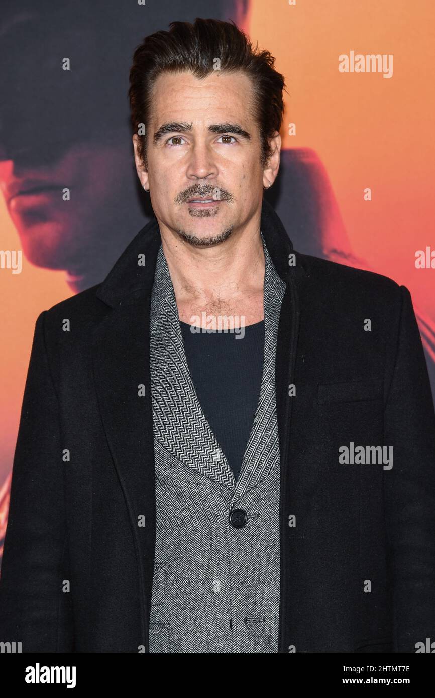 New York, USA. 01st Mar, 2022. Colin Farrell attends the World Premiere ...