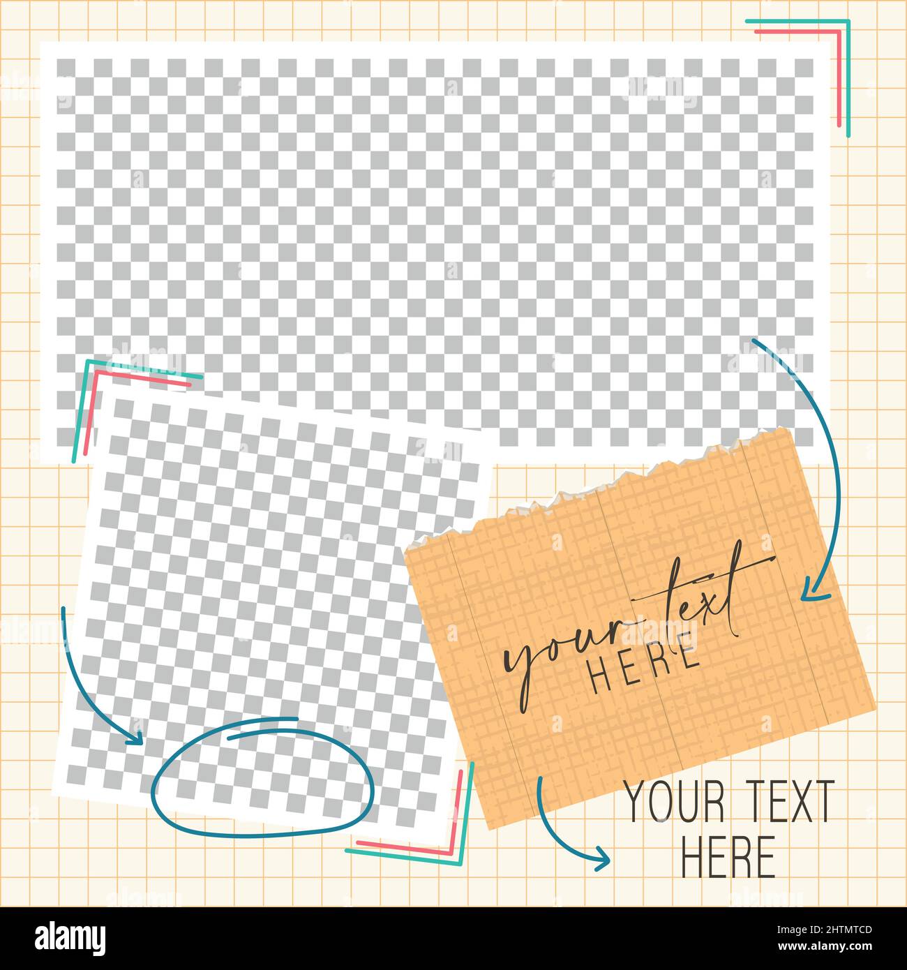 Textured empty social network post Vector Stock Vector Image & Art - Alamy