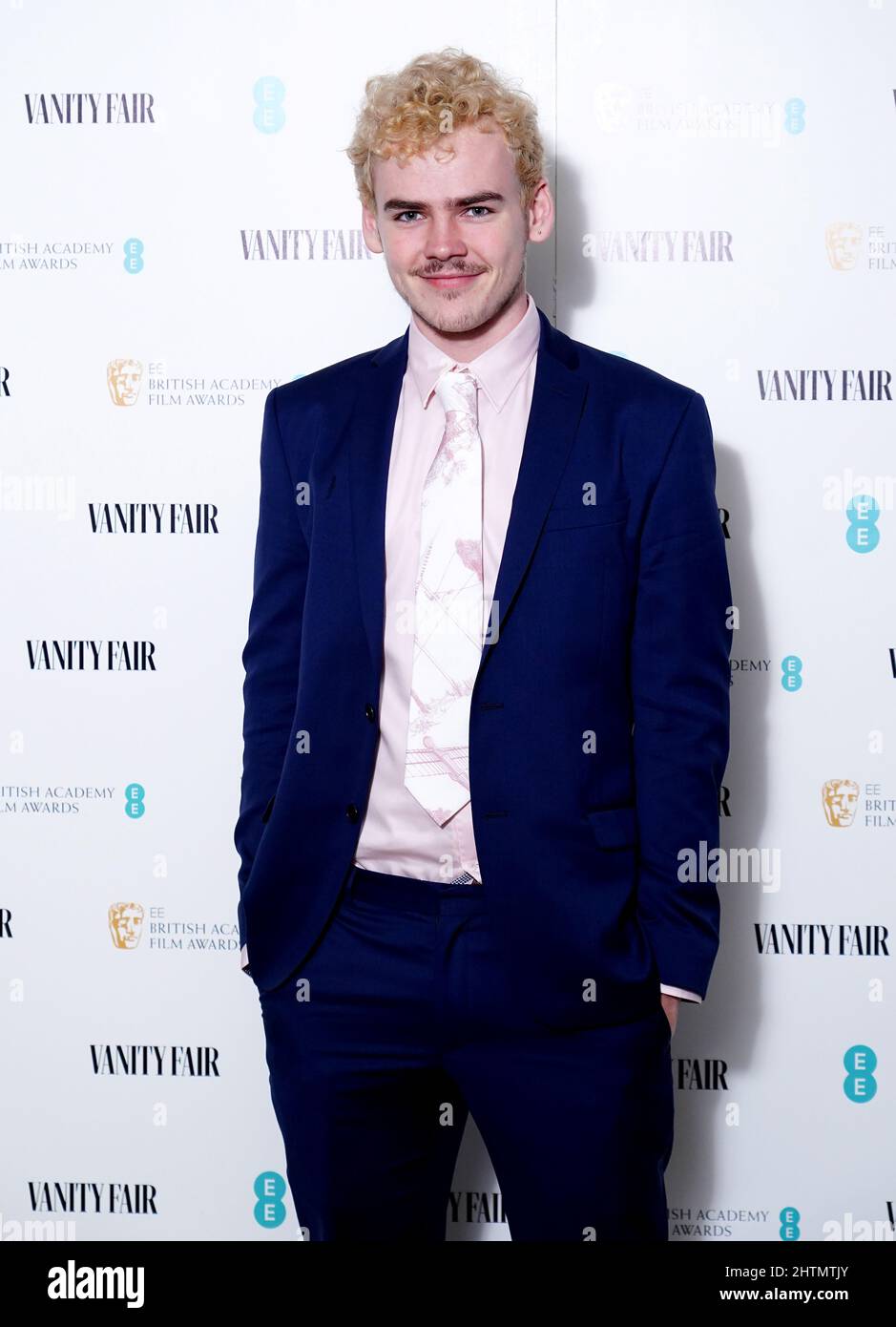 Woody Cook arrives at 180 Strand in London for the Vanity Fair EE ...