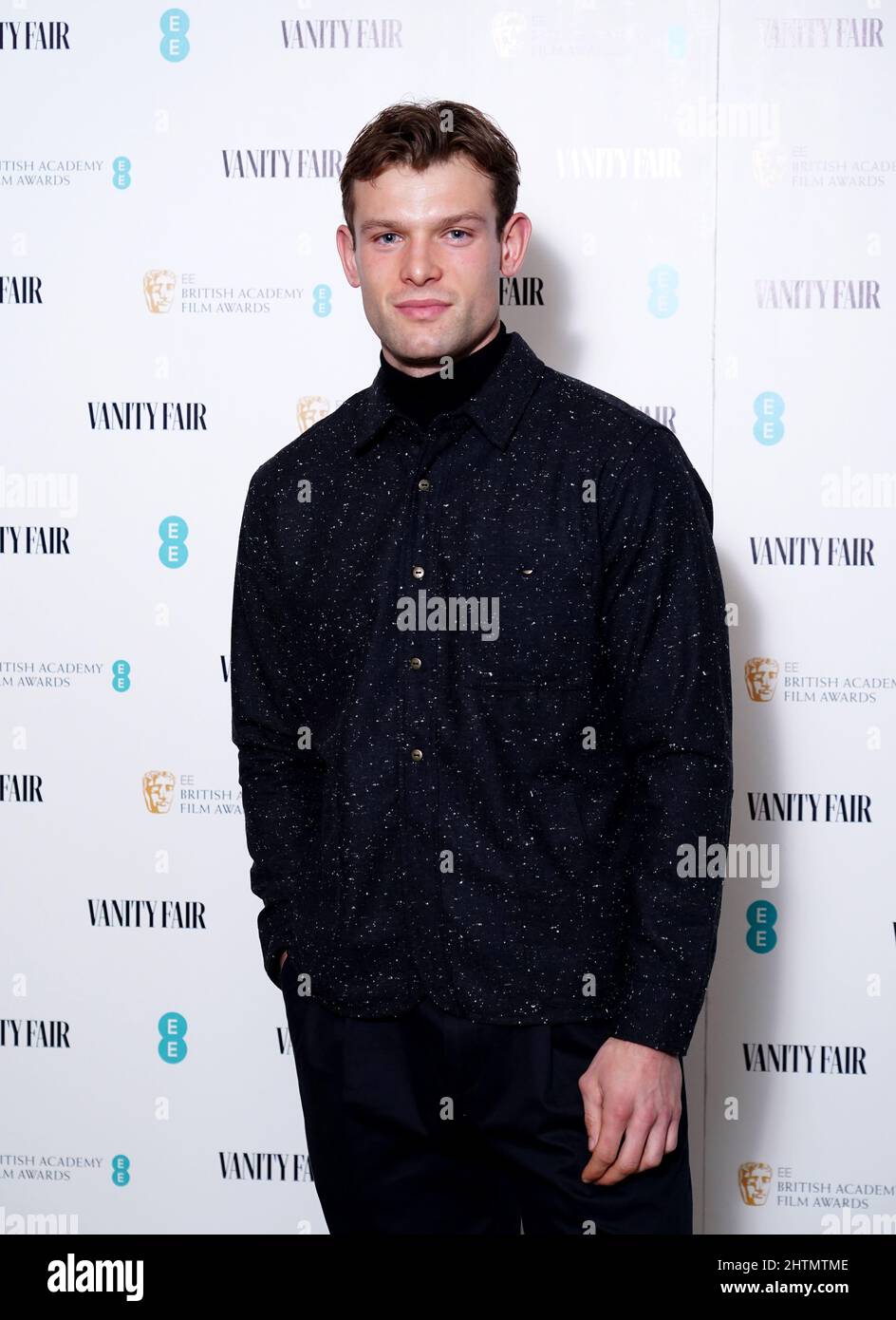 Elliott Reeder arrives at 180 Strand in London for the Vanity Fair EE ...