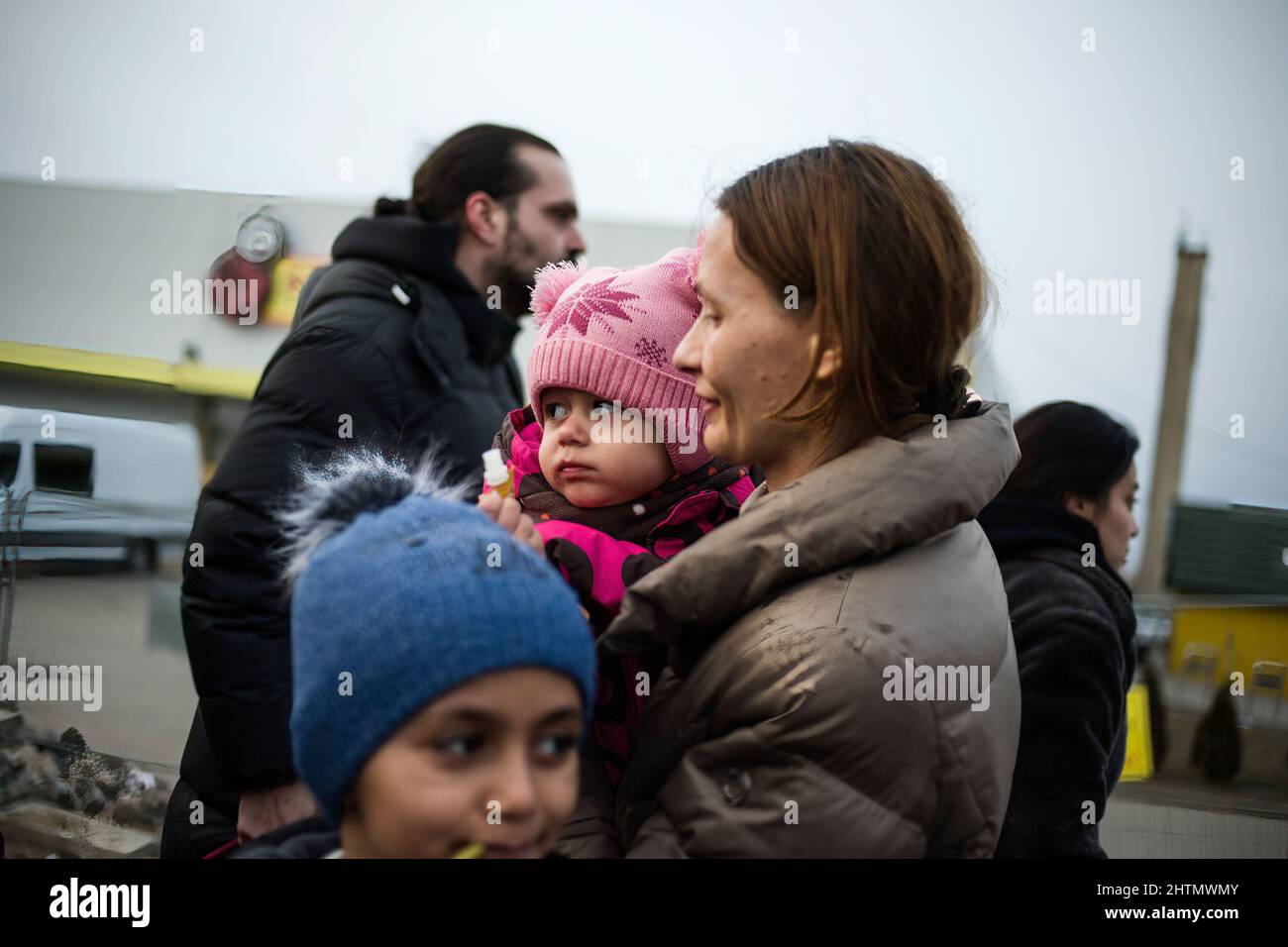 People are cry and hug after finding their relatives waiting for them ...