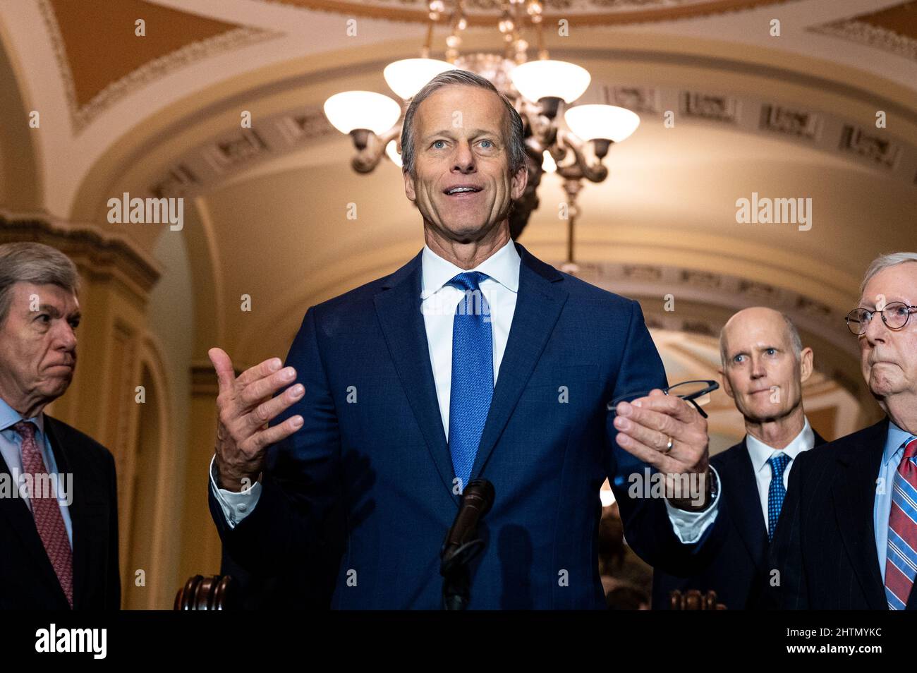 Washington, United States. 01st Mar, 2022. U.S. Senator John Thune (R ...