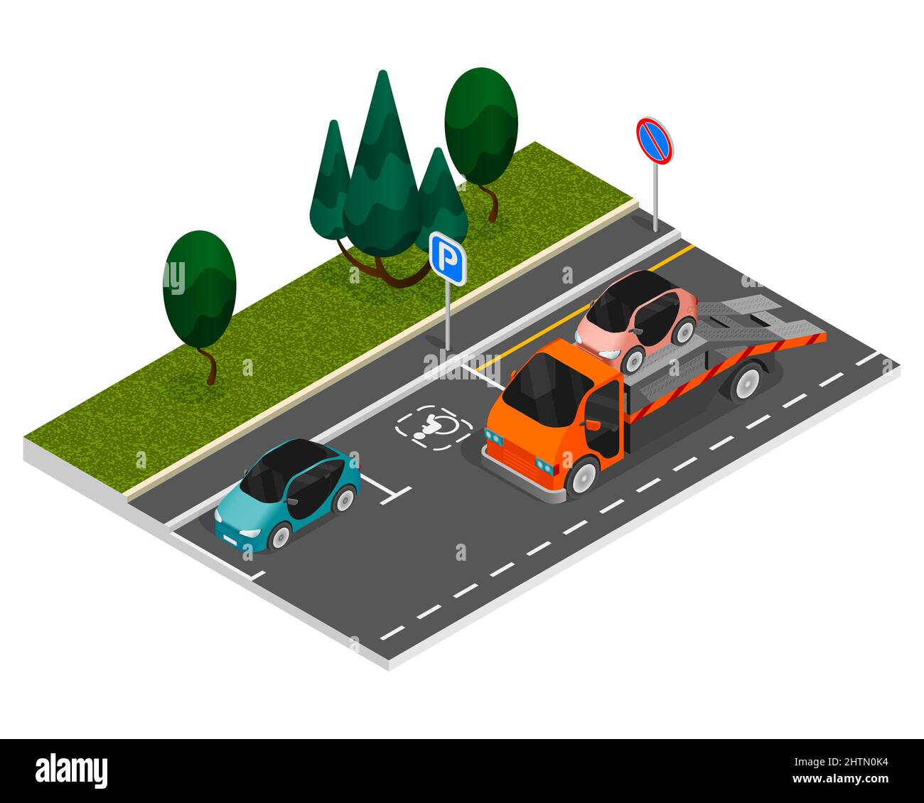 Car takes Stock Vector Images - Alamy