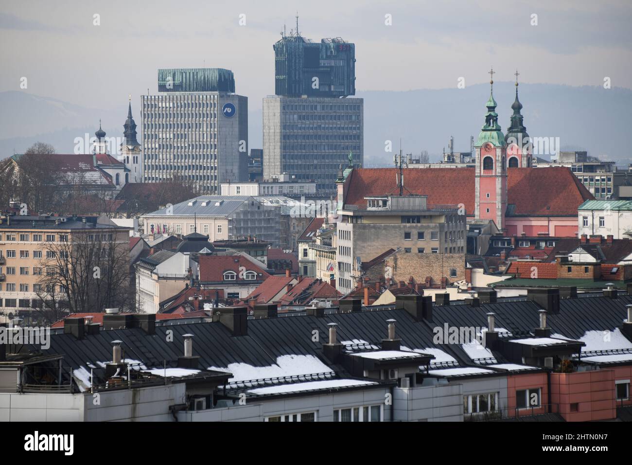 Slovenija center hi-res stock photography and images - Alamy