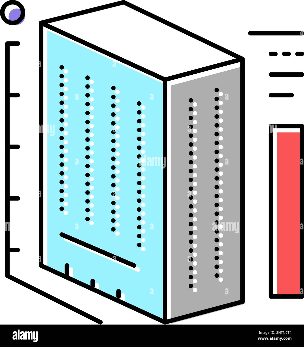 building construction sizes modeling color icon vector illustration ... building construction sizes modeling color icon vector illustration ...