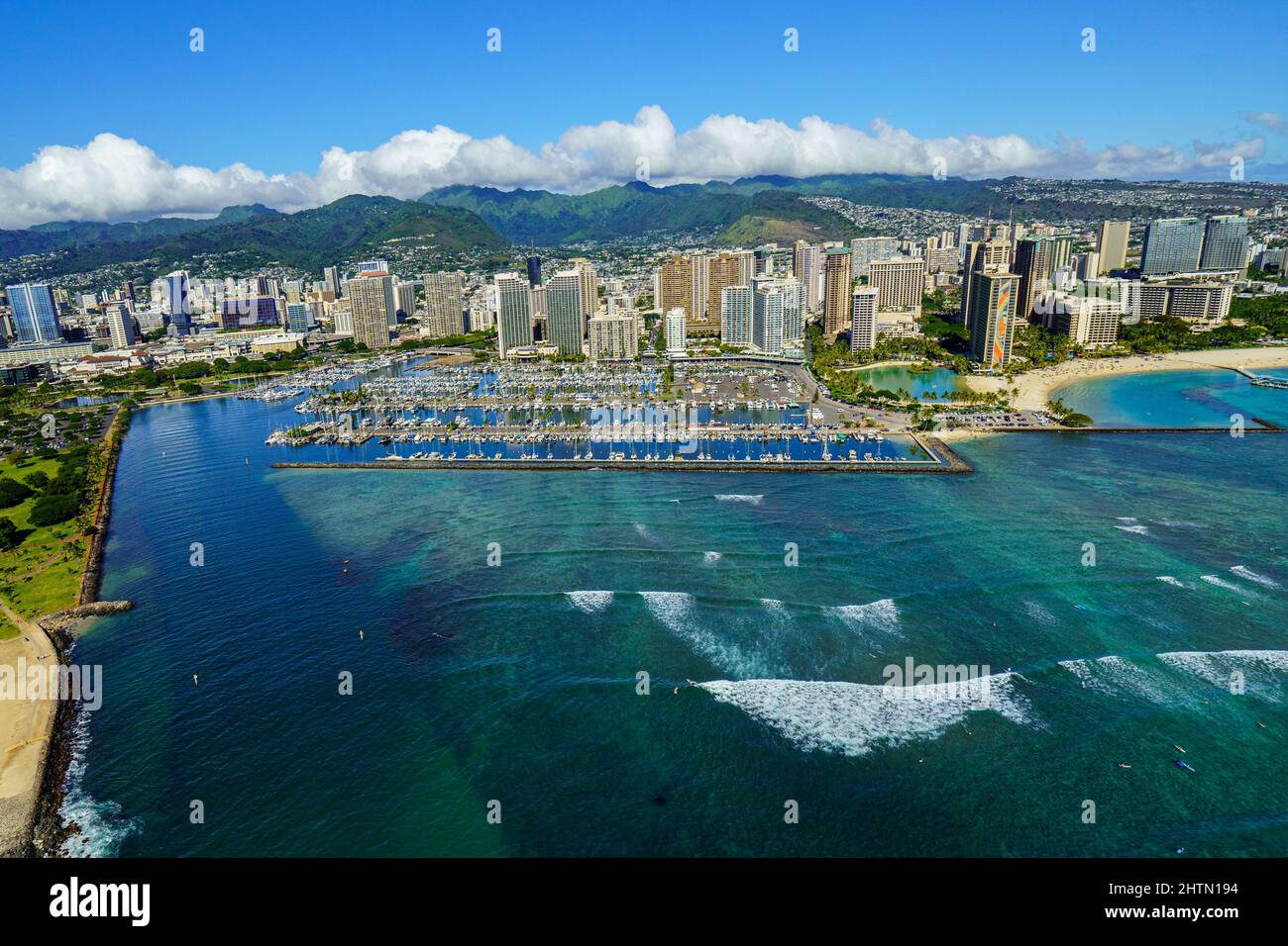 Honolulu landscape hi-res stock photography and images - Alamy