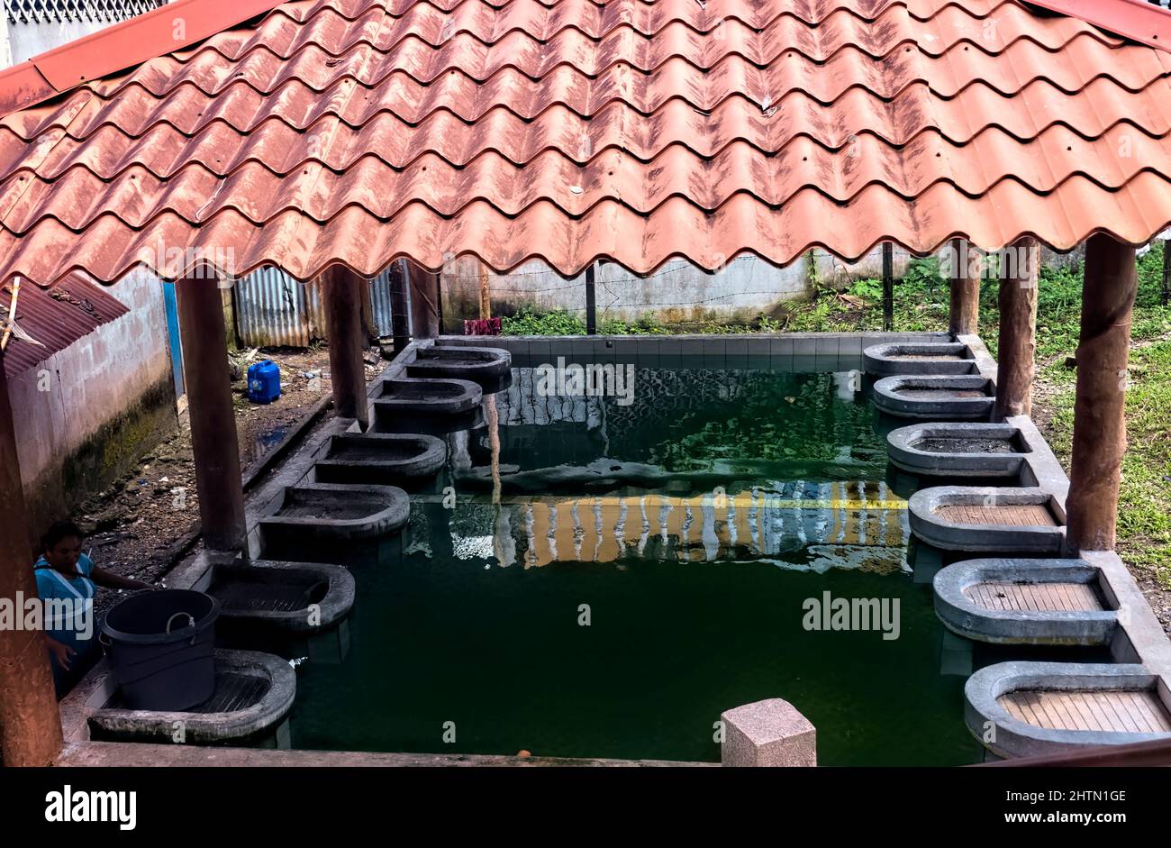 Communal washing basins hi-res stock photography and images - Alamy