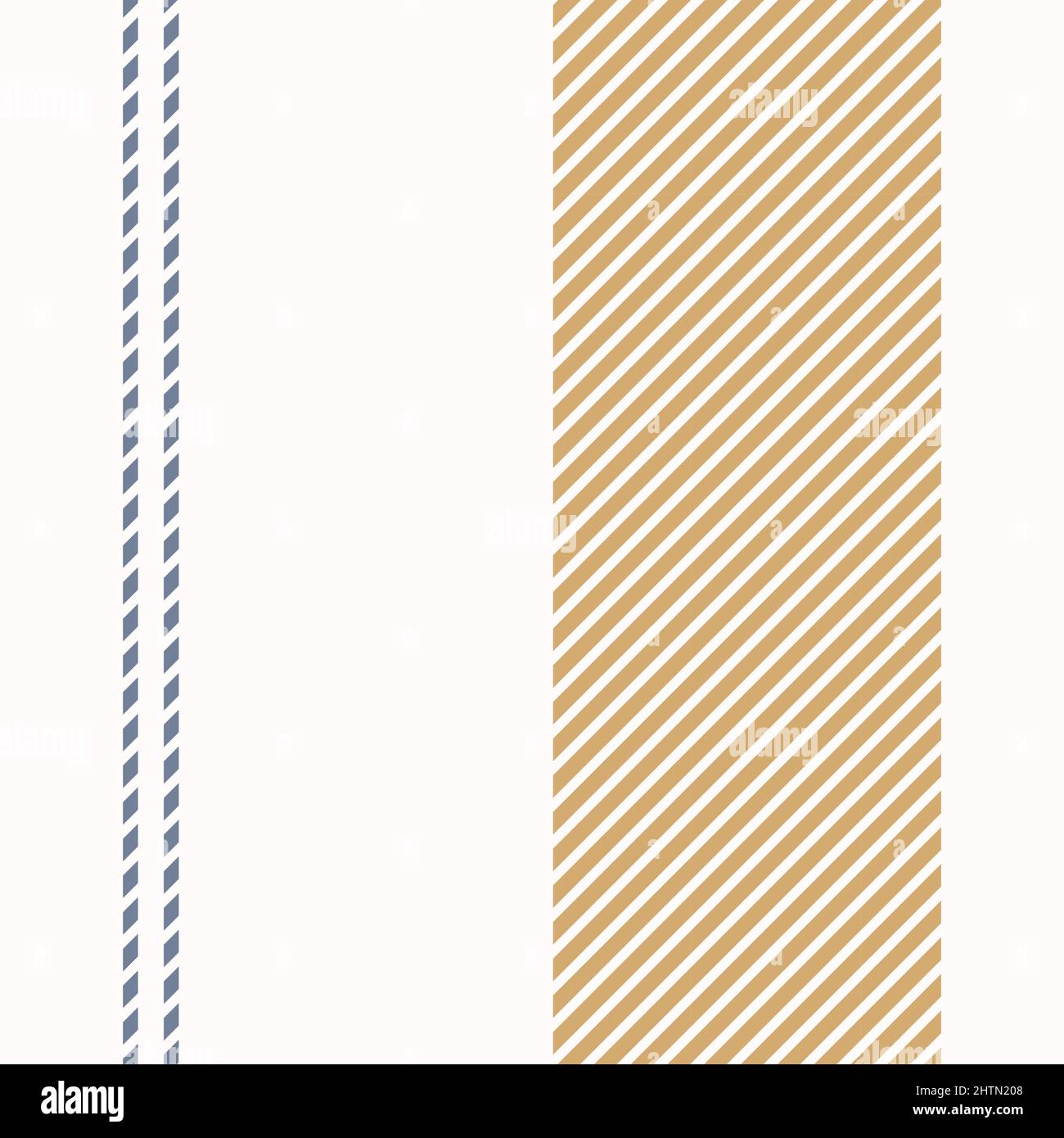 Seamless French country kitchen stitch stripe fabric pattern print ...