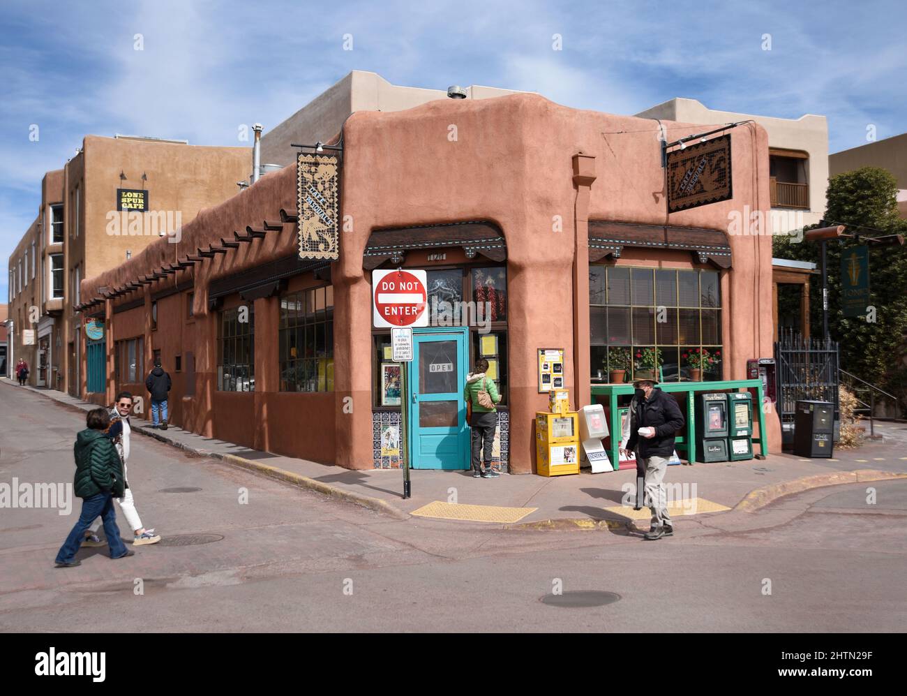 Cafe pasquals santa fe hi-res stock photography and images - Alamy