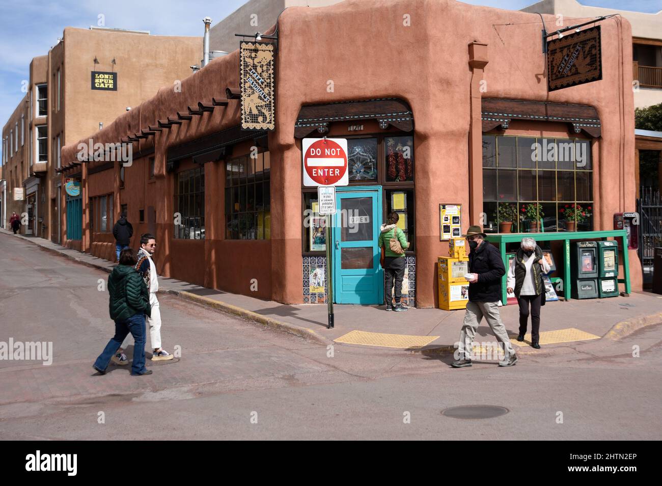 Cafe pasquals santa fe hi-res stock photography and images - Alamy