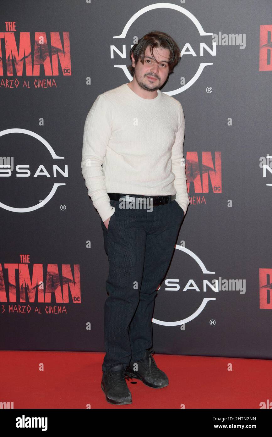 Rome, Italy - 01 Mar 2022, Francesco Russo attends the red carpet of ...