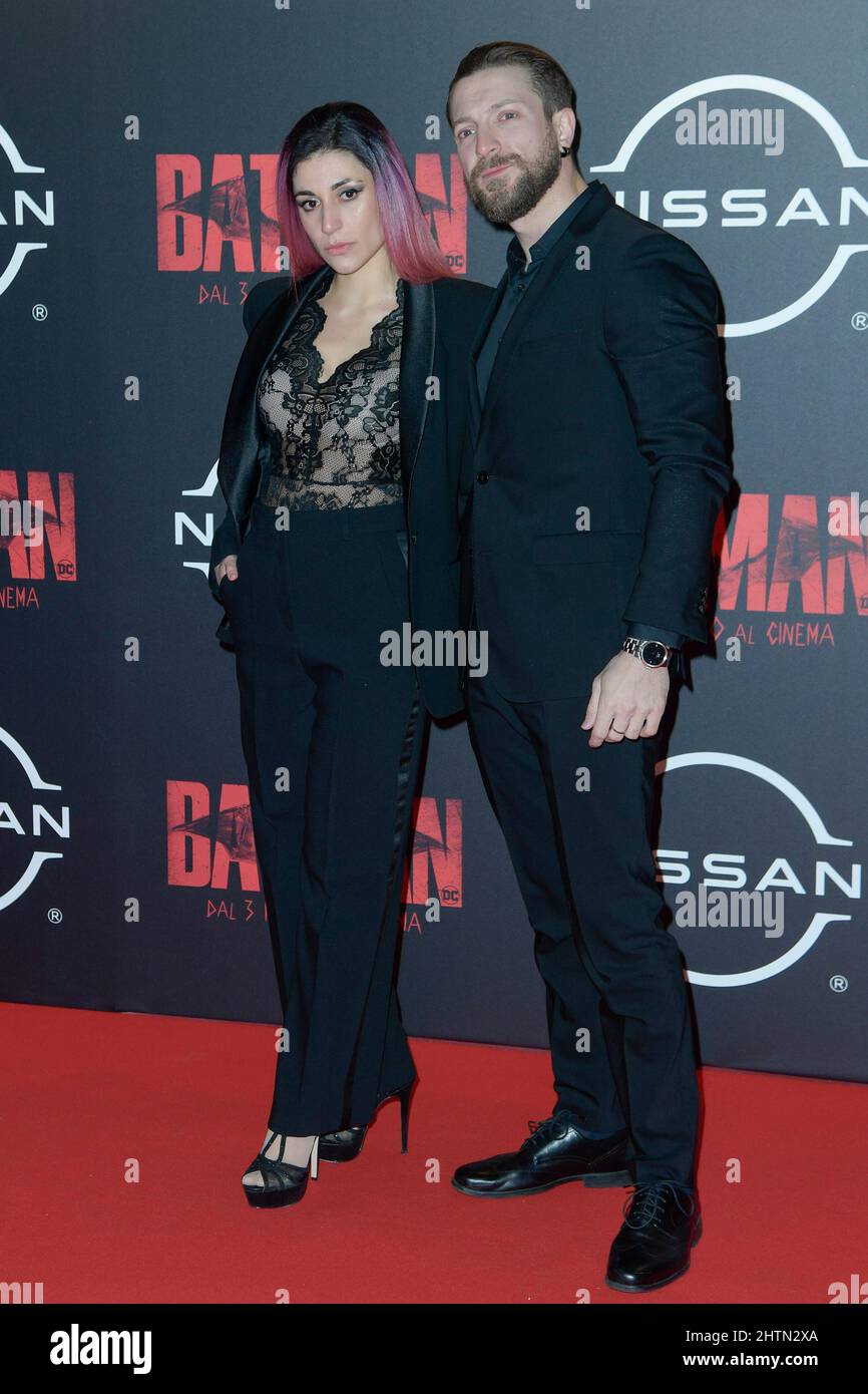Rome, Italy. 01st Mar, 2022. Maurizio Merluzzo and Ambra Pazzani attend ...