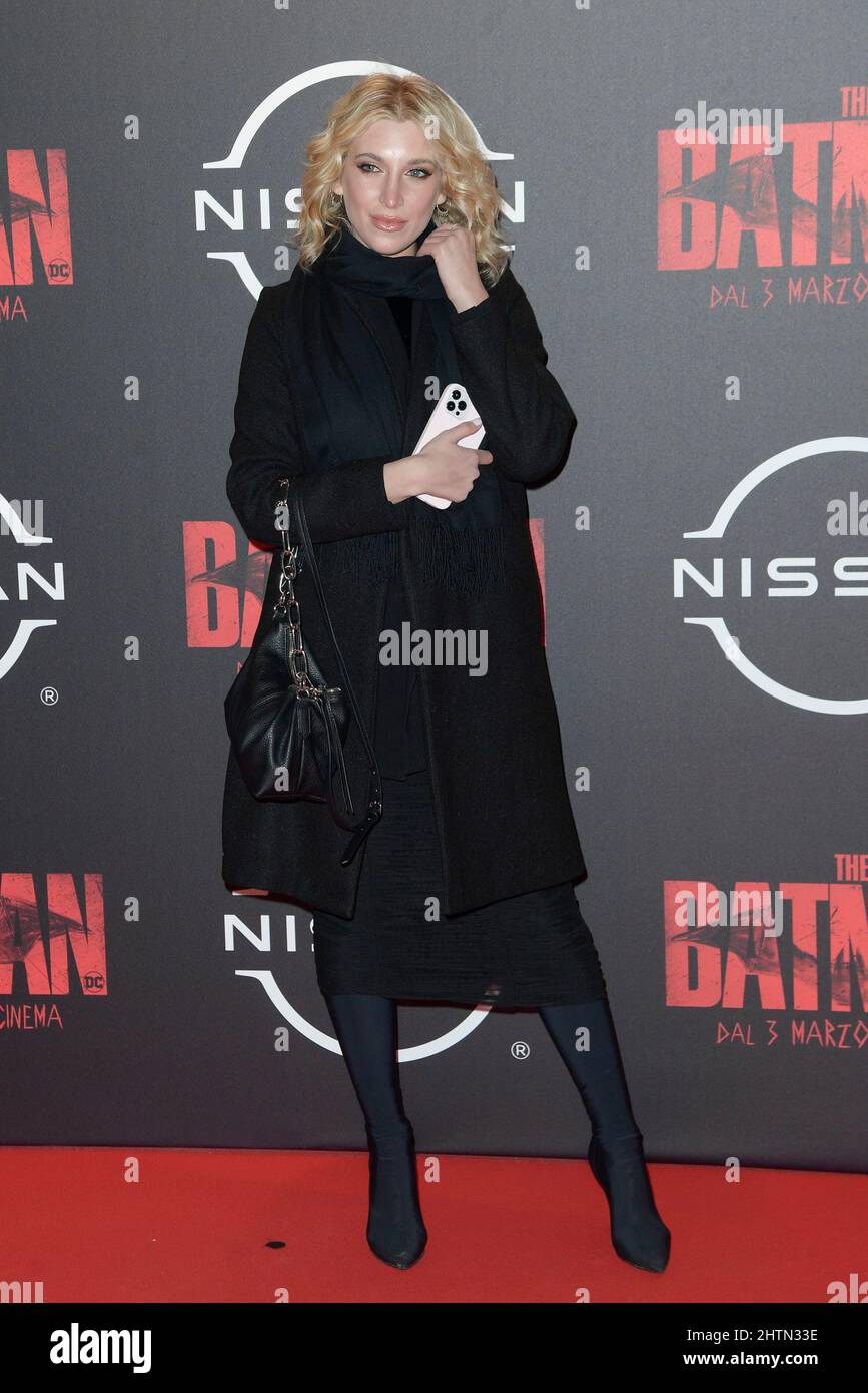 Rome, Italy. 01st Mar, 2022. Lucrezia Lando attends the red carpet of ...