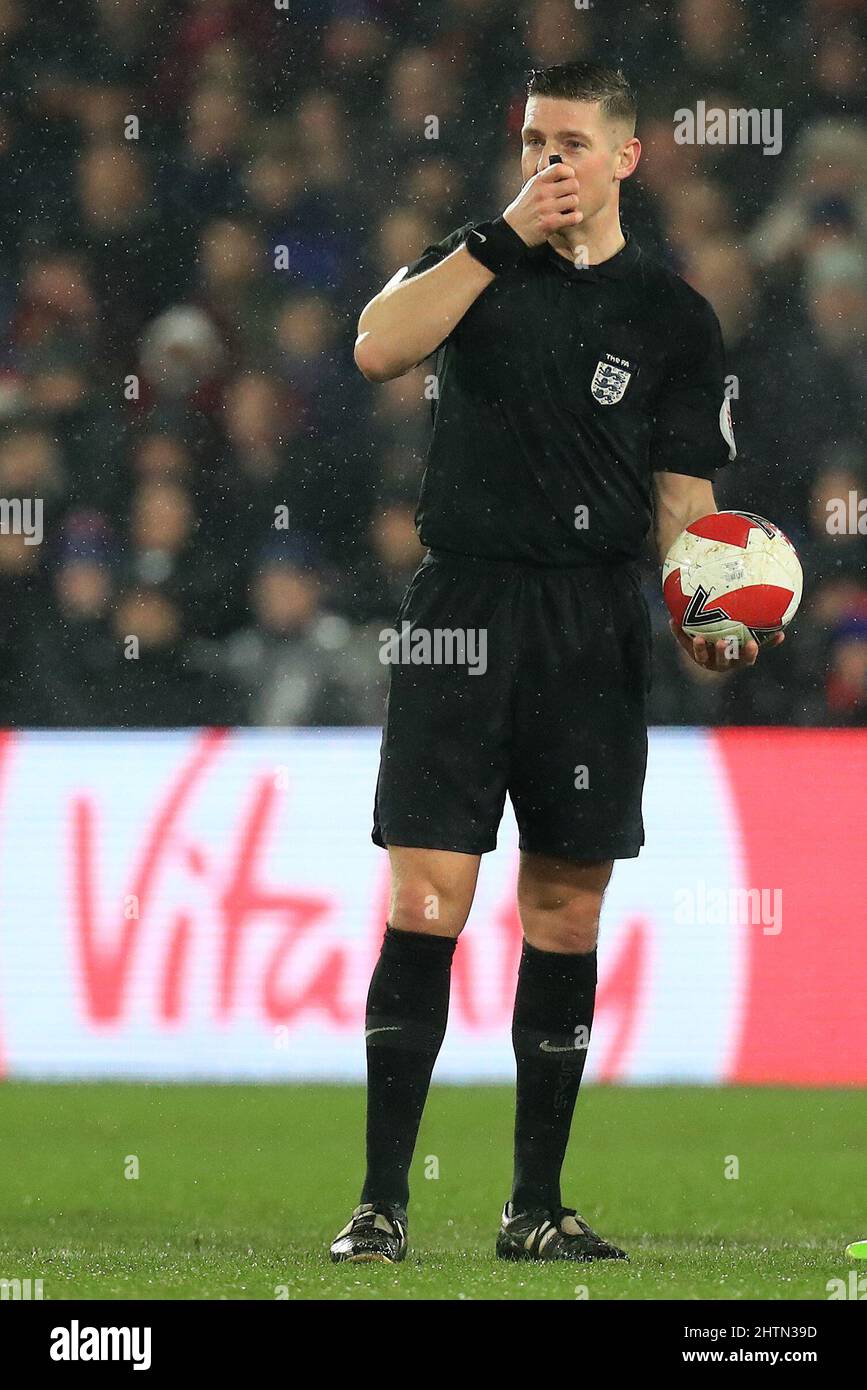 Referee, Robert Jones Stock Photo - Alamy