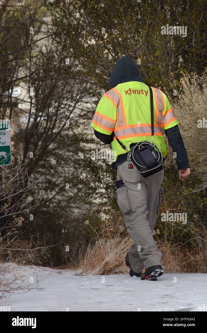 Installing cable hi-res stock photography and images - Alamy