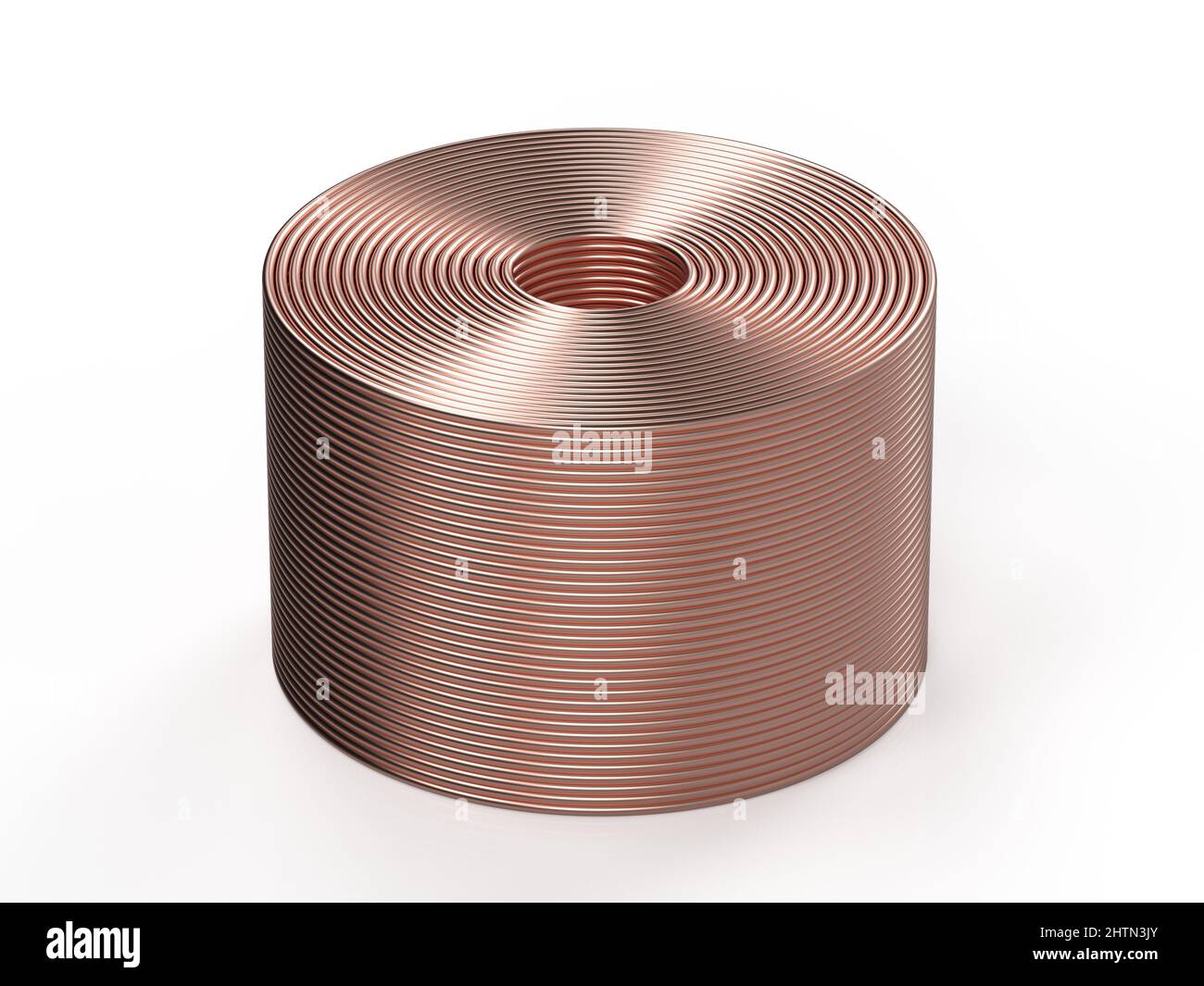 Copper wire roll hi-res stock photography and images - Alamy