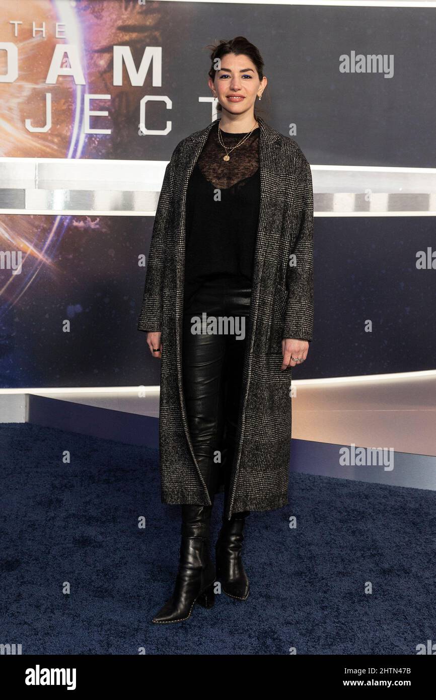 New York, United States. 28th Feb, 2022. Jamie Gray Hyder attends The ...