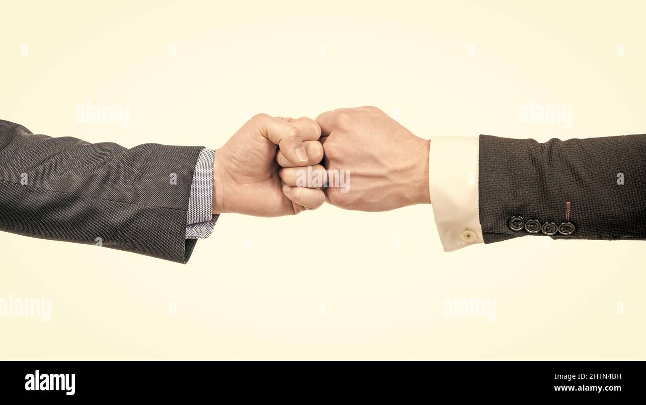 men pumping hands after successful business deal, friendship handclasp ...