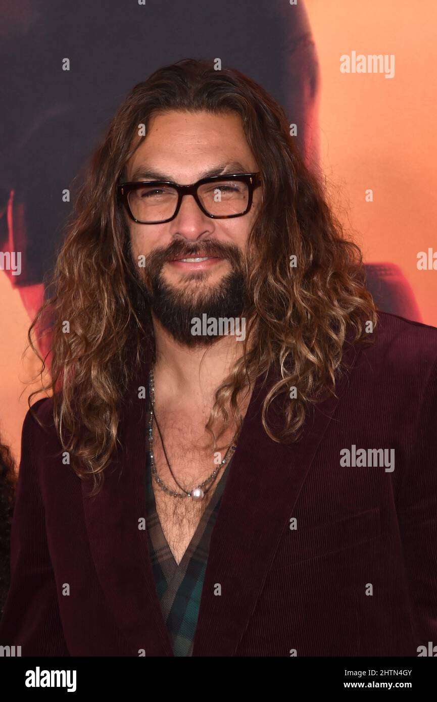 New York, NY, USA. 01st Mar, 2022. Jason Momoa at The Batman World ...