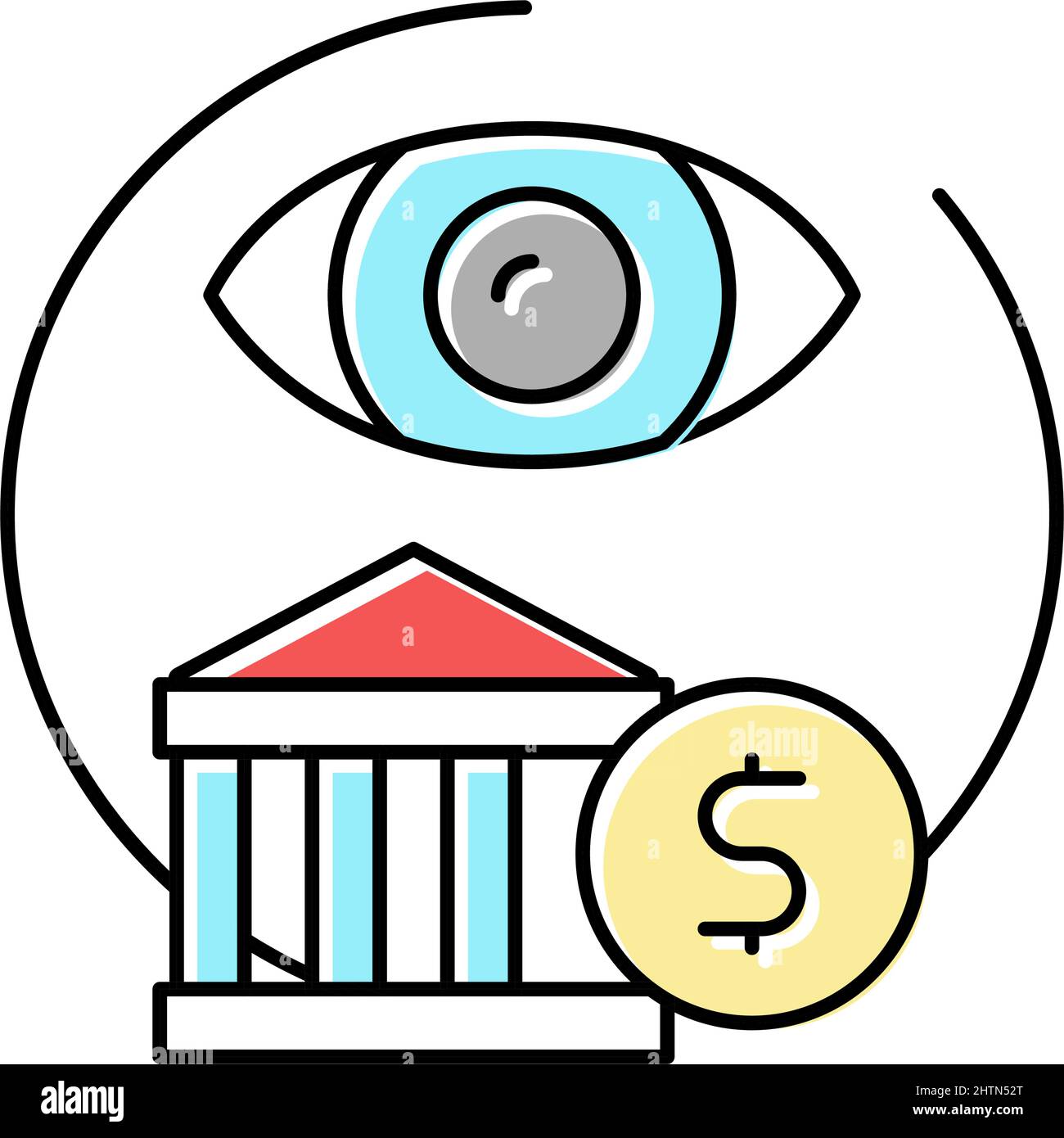 insurance claims color icon vector illustration Stock Vector Image ...