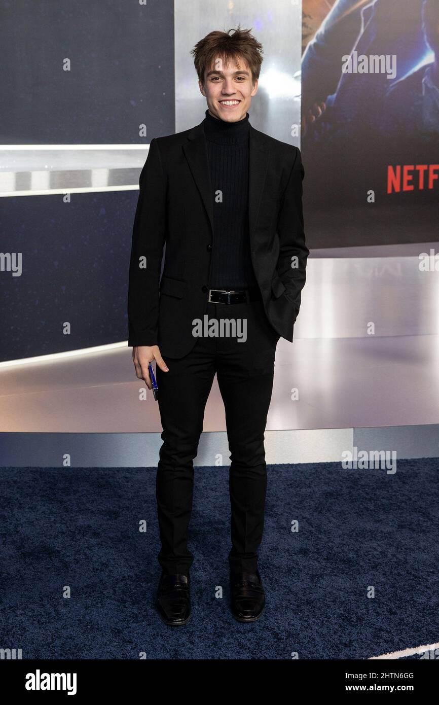 New York, New York, USA. 28th Feb, 2022. Axel Webber attends The Adam ...