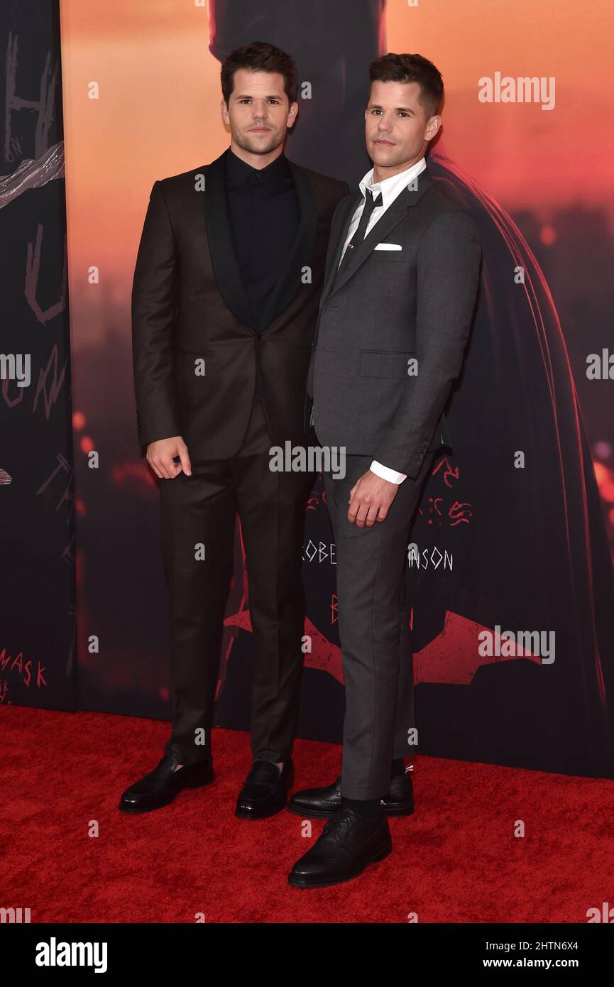 New York, NY, USA. 01st Mar, 2022. Max Carver and Charles Carver at The ...