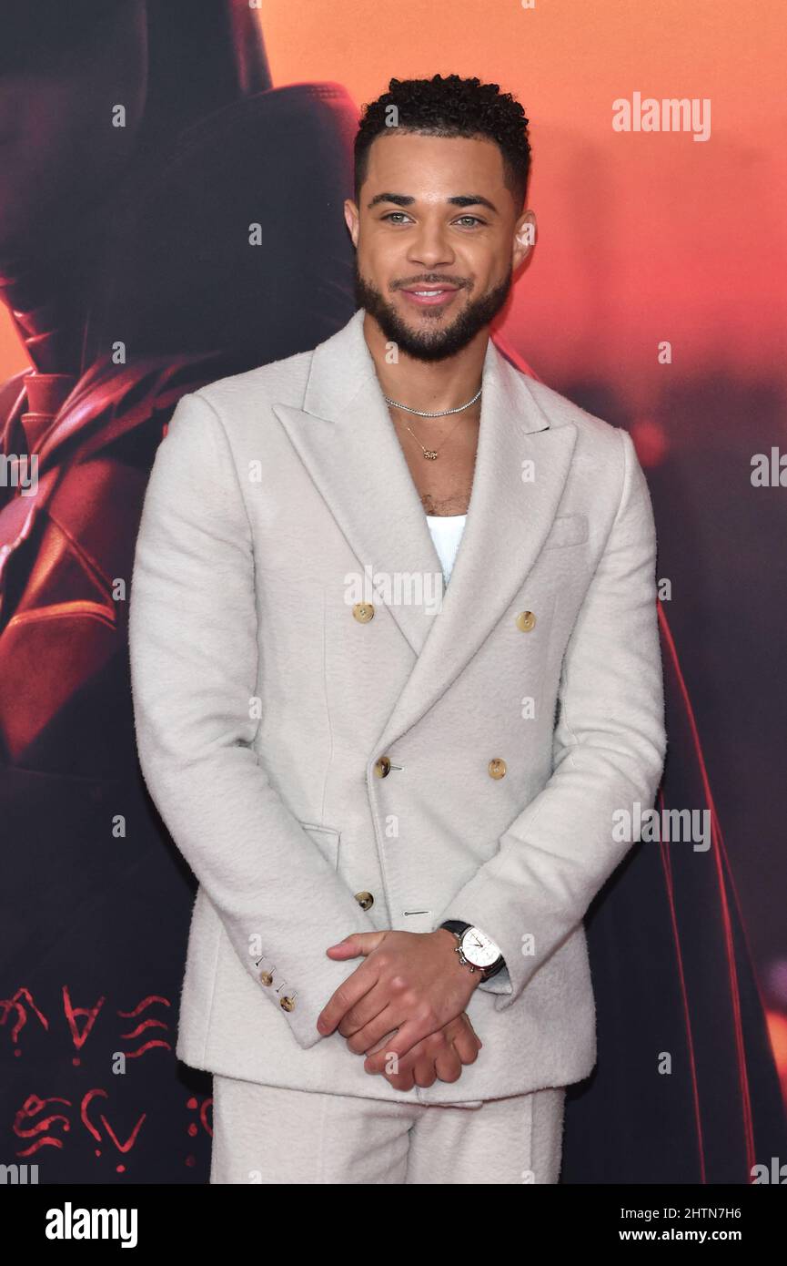 New York, NY, USA. 01st Mar, 2022. Nick Creegan at The Batman World ...