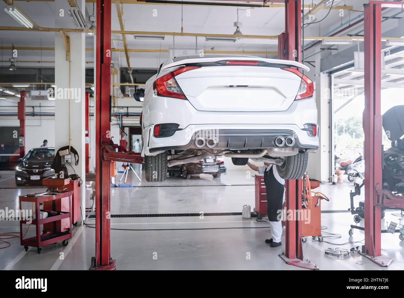 Car Auto Service and Vehicle Maintenance Workshop Center, Automobile ...