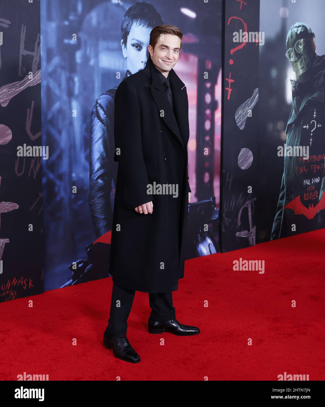 New York, United States. 01st Mar, 2022. Robert Pattinson arrives on ...