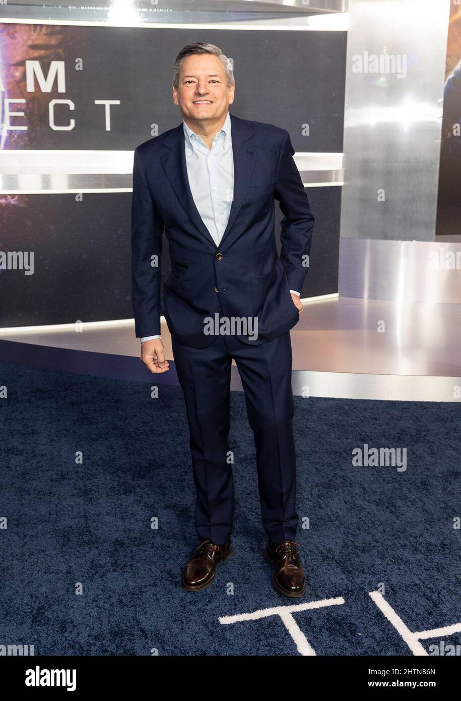 New York, New York, USA. 28th Feb, 2022. Ted Sarandos attends The Adam ...