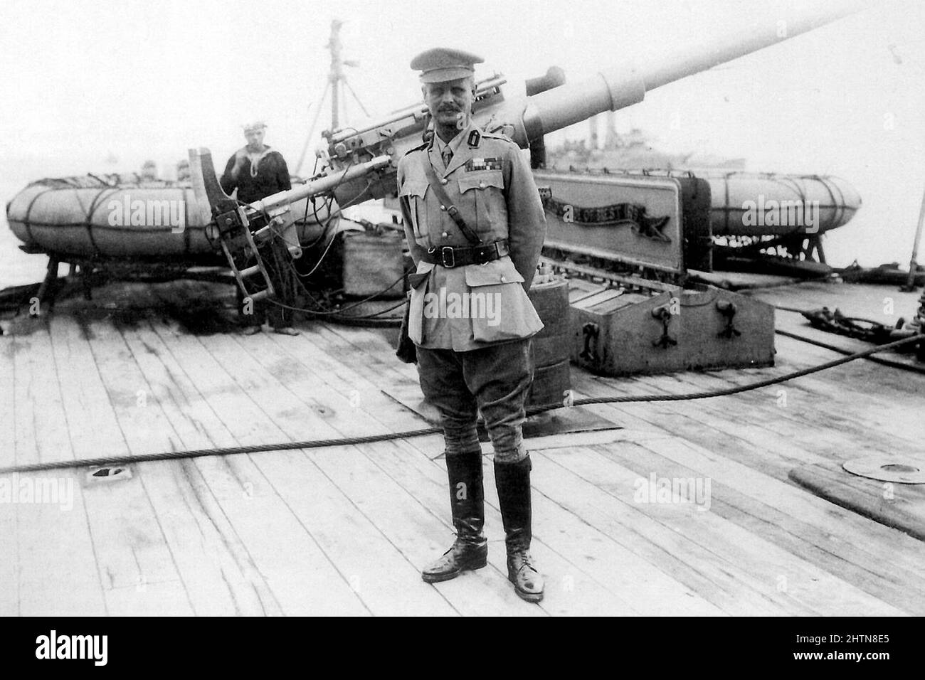 Lieutenant-General William Birdwood, commander of the ANZAC force ...