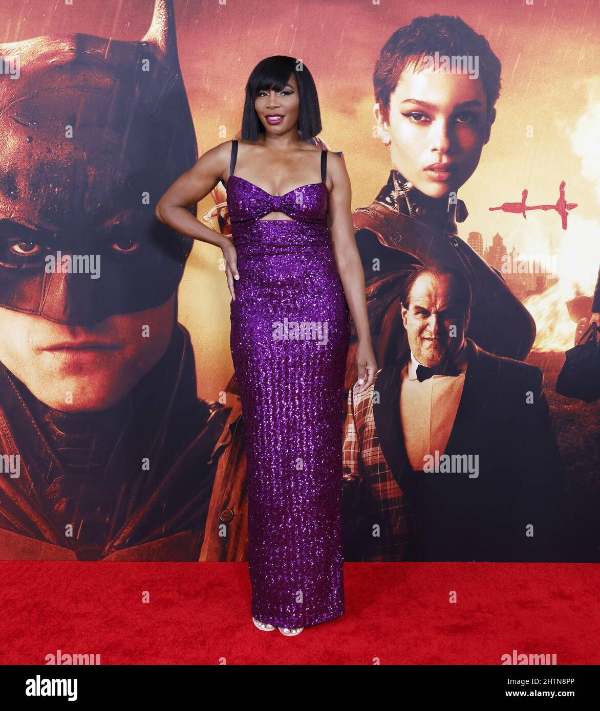 New York, United States. 01st Mar, 2022. Venus Williams arrives on the ...